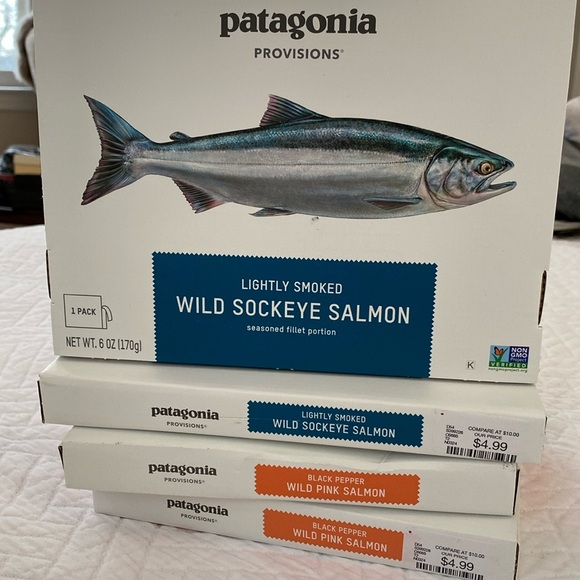 Patagonia | Kitchen | Patagonia Provisions 4 Packages Of Salmon Per Box ...